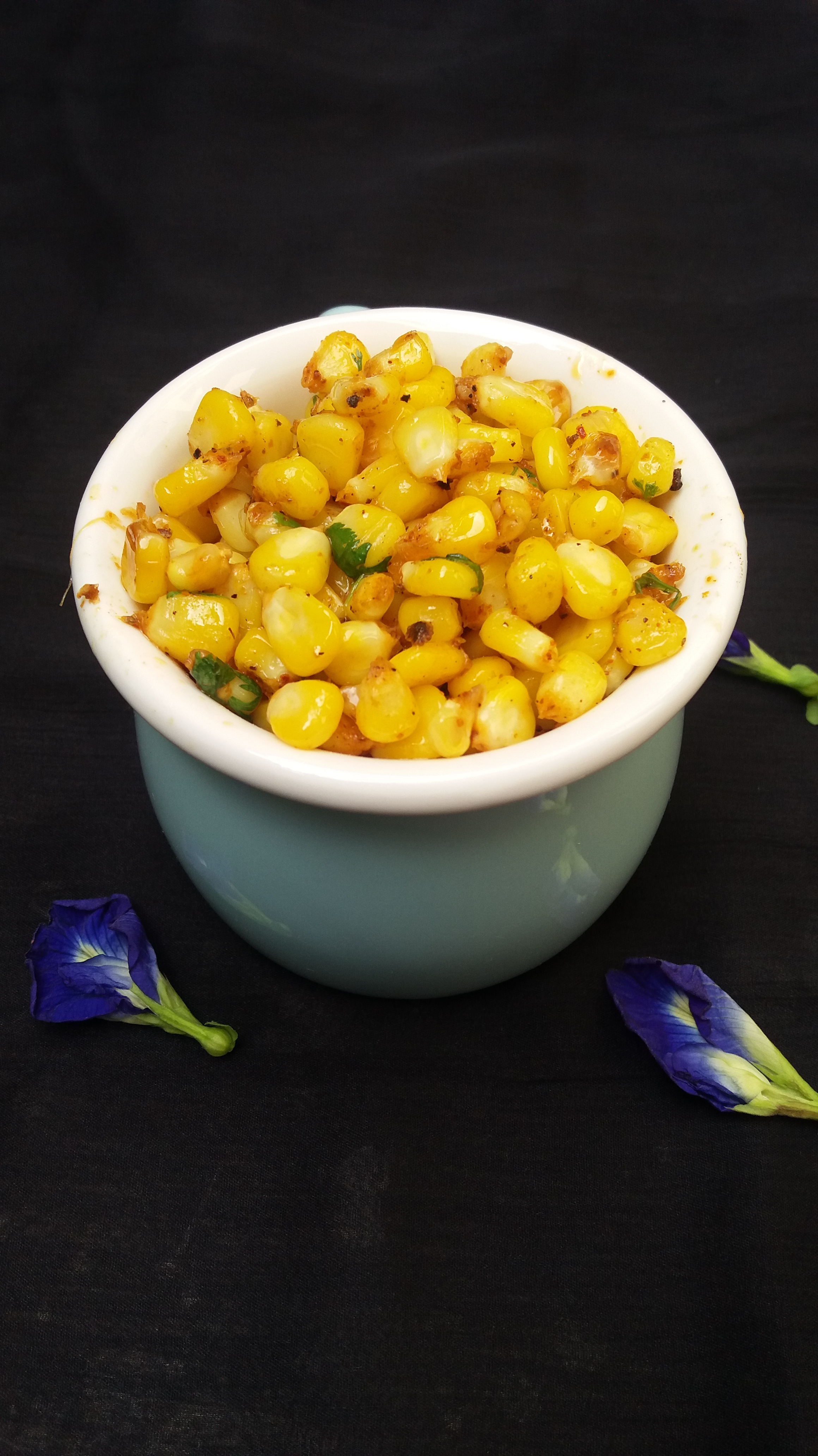 Masala sweet corn/How to make masala sweet corn – Purvanchl Tadka