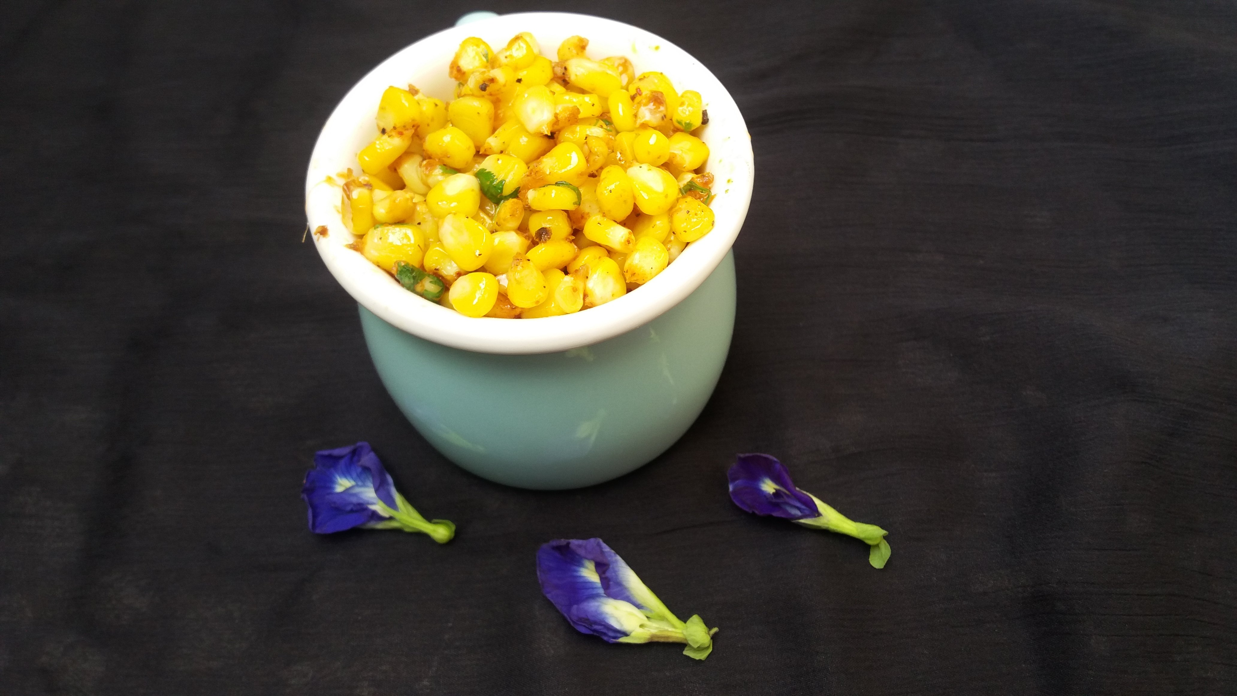 Masala sweet corn/How to make masala sweet corn – Purvanchl Tadka