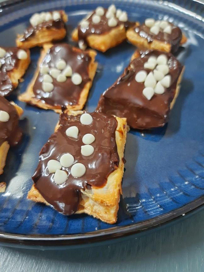 Chocolatey Puff pastry/khari recipe – Purvanchl Tadka